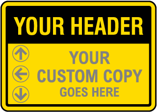 Blank Colored Headers – RL SAFETY SIGN